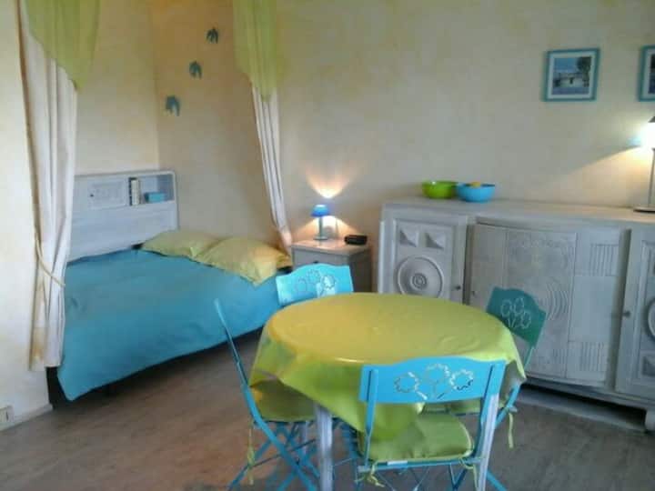 Studio Lumineux Avec Véranda Et Air Climatisé - Argelès-sur-Mer