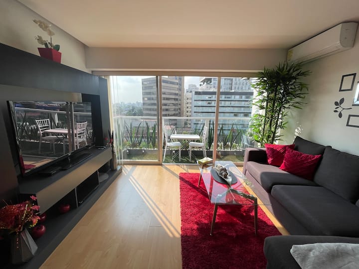 Hermoso Departamento De 2 Pisos En Condesa/polanco - Ciudad de México