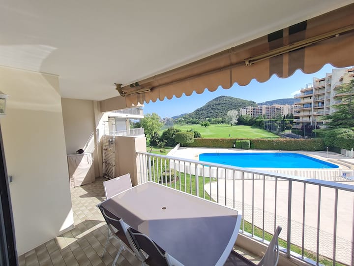 Idéal Appartement Proche Plages Et Accès Piscine. - Mandelieu-la-Napoule