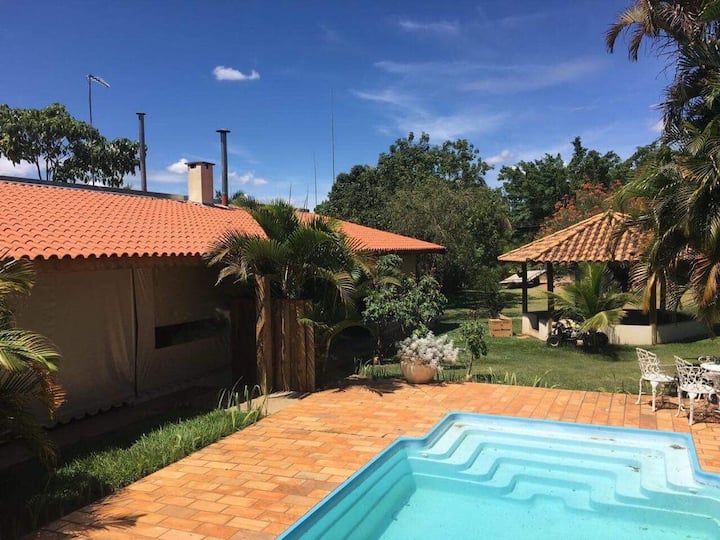 Chácara 5.000m2 De Muito Verde/linda áRea De Lazer - Brotas