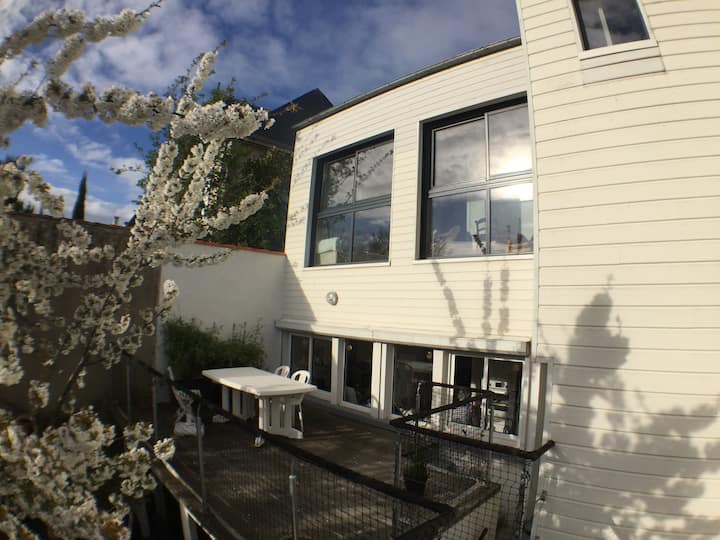 Jardin Maison 5 Ch 9 Pers-13 ' Port Plage-parkins - Île de Ré