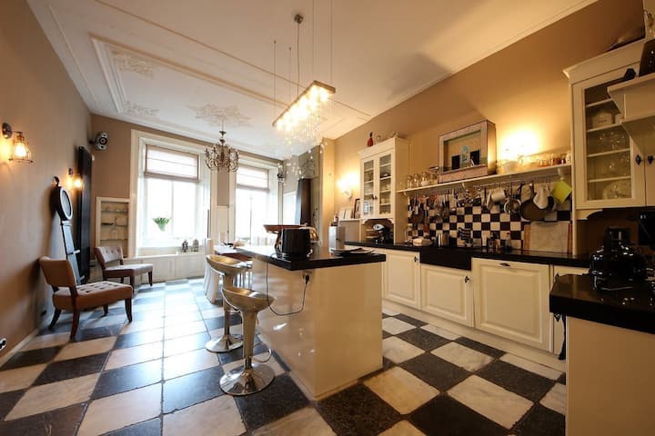 Historic Manor City Center With Jacuzzi, Fireplace - Leeuwarden