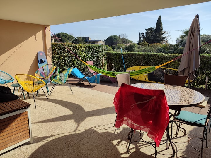 Beau T3 Spacieux Avec Piscine Et Grande Terrasse - Aigues-Mortes