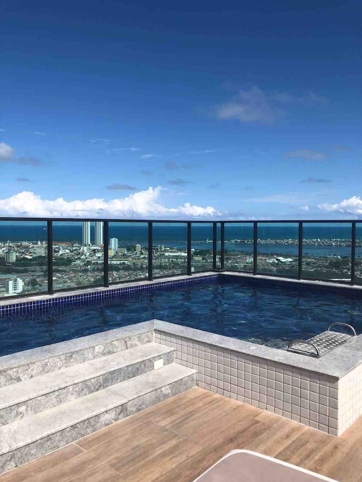 Beach Class Ilha Do Leite ! Wi-fi 200 Mb - Recife