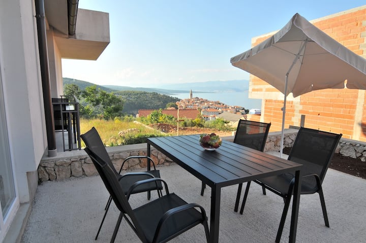 Maver 2 - New And Nice Apartment With Big Terrace - Punat