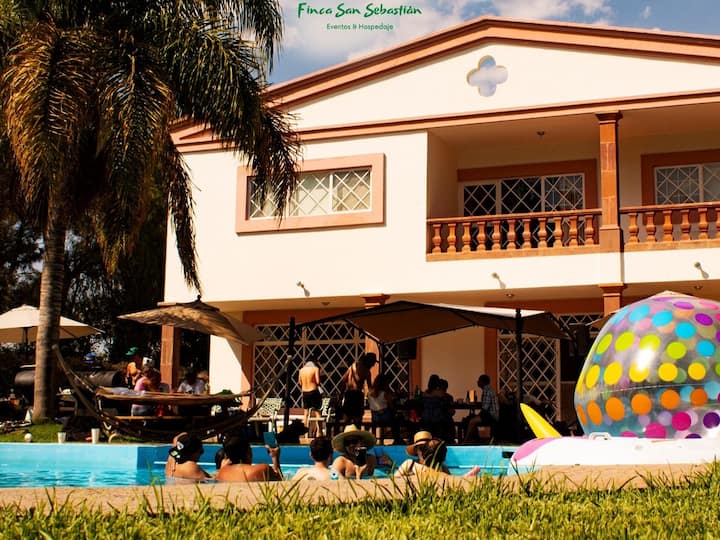Finca San Sebastián Con Alberca Y Mucha Naturaleza - Querétaro