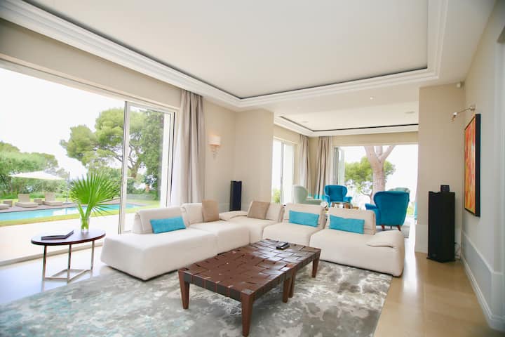Luxurious Villa With Stunning Sea View - 니스