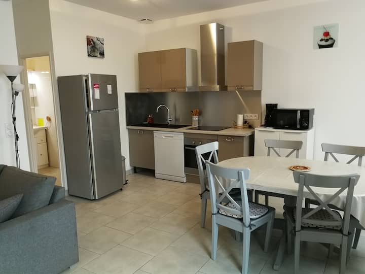 Maison Ville 3ch  2 Salles D'eau Clim Garage Vélos - Arcachon