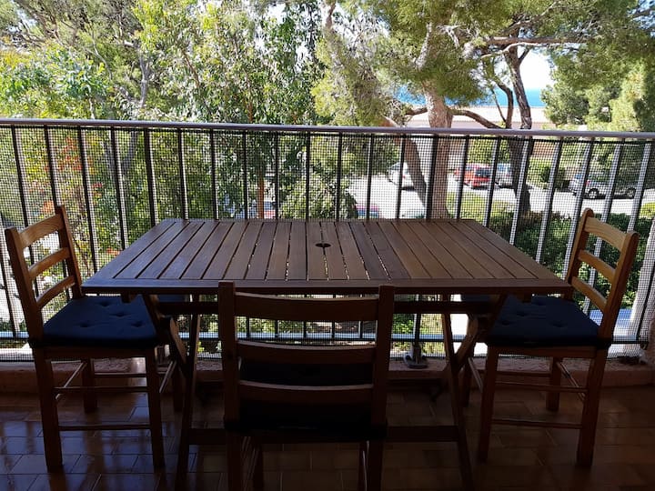 T2 Dans Un Parc Arboré Avec Accès Plage - French Riviera