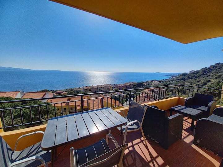Studio, Magnifique Vue Mer Sur Les Sanguinaires - Ajaccio
