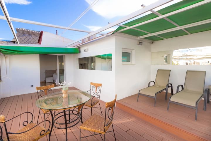 Sorolla Penthouse: In The Heart Of The City, Wifi - Valencia