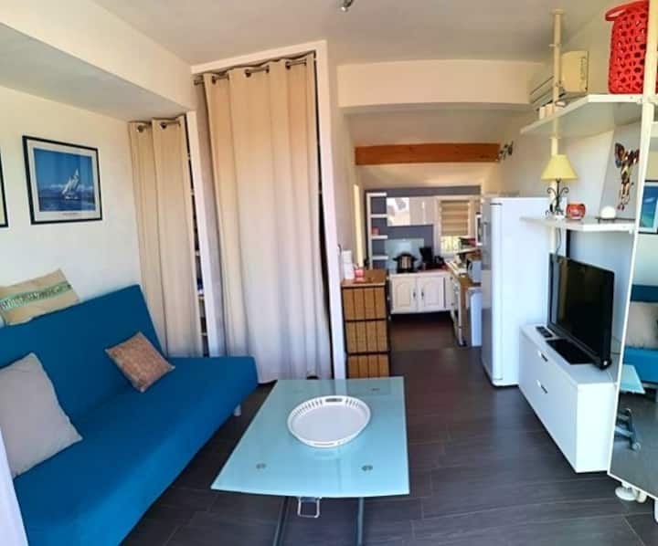 Studio 2 Pers Balcon Vue Mer - La Garde