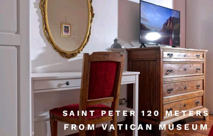 Grazioso Appartamento A 120 Metri Musei Vaticani - 羅馬