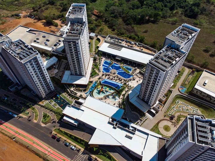 Apartamento No Solar Das ÁGuas Resort - Olímpia