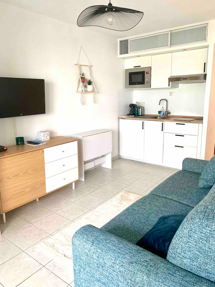 Studio Centre Ville - Mer - Menton