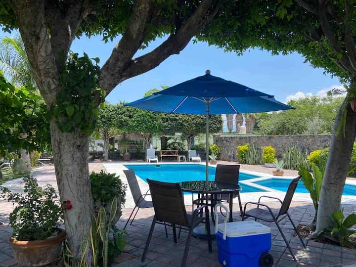 Casa De Campo, Cuautla, Alberca Con Clima Y Jardin - Cuautla