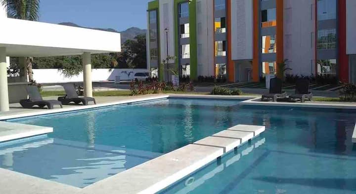 Departamento Nuevo Y Encantador. - Acapulco