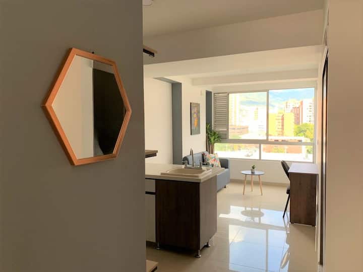 702 Acogedor Apto De Vivienda  Laureles Estadio - Medellín