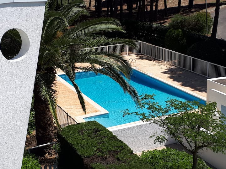 Beau Studio Tt Confort Parkg-piscine Ss Vis à Vis - La Grande-Motte