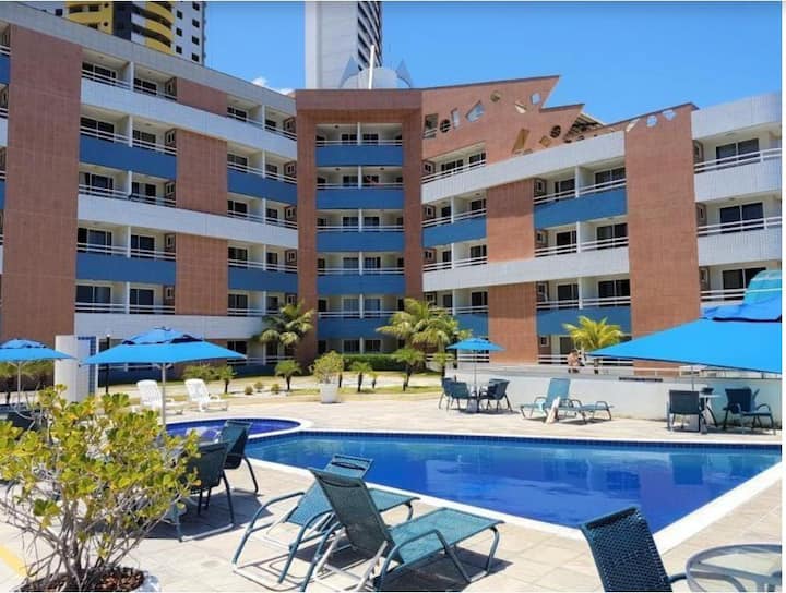 Flat Em Ponta Negra A 2 Min à Pé Da Praia - Natal