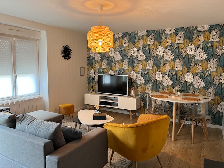 Maison Cosy, Terrasse & Jardin, Classé 3 éToiles - Saint-Brieuc