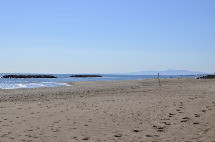 Appartement En Rez De Chaussée Sur La Plage - Valras-Plage