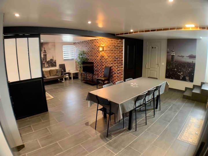 Loft 3 Chambres Proche Cdg / Parc Des Expositions - Val-d'Oise