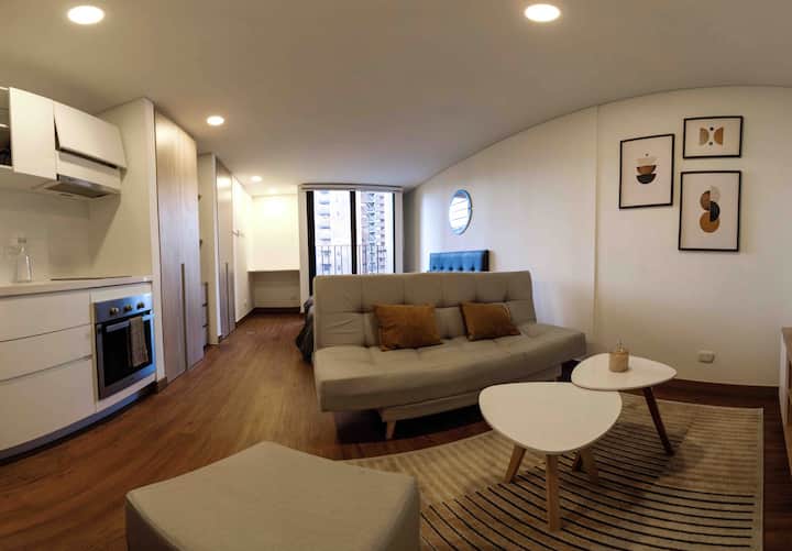 Modern Studio Apartment - Bogotá