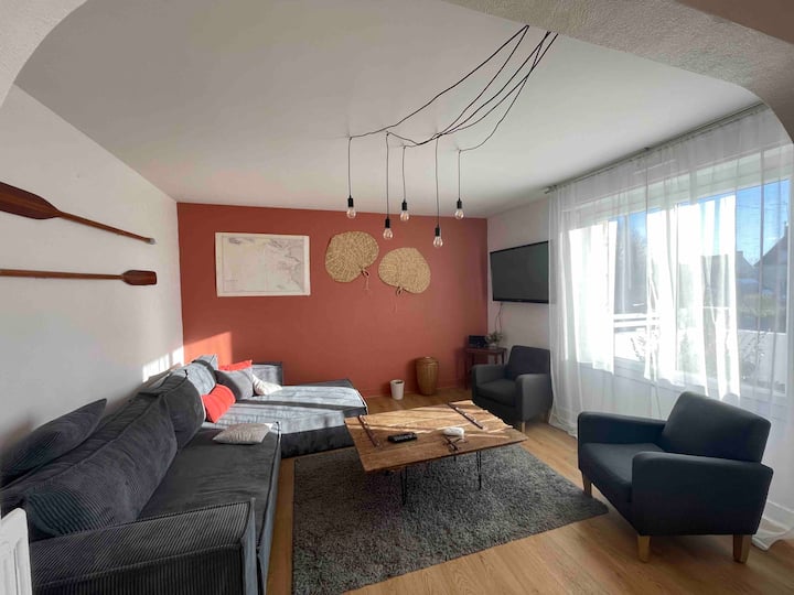 Spacieuse Maison Proche Mer, Vélos à Disposition - Plouhinec