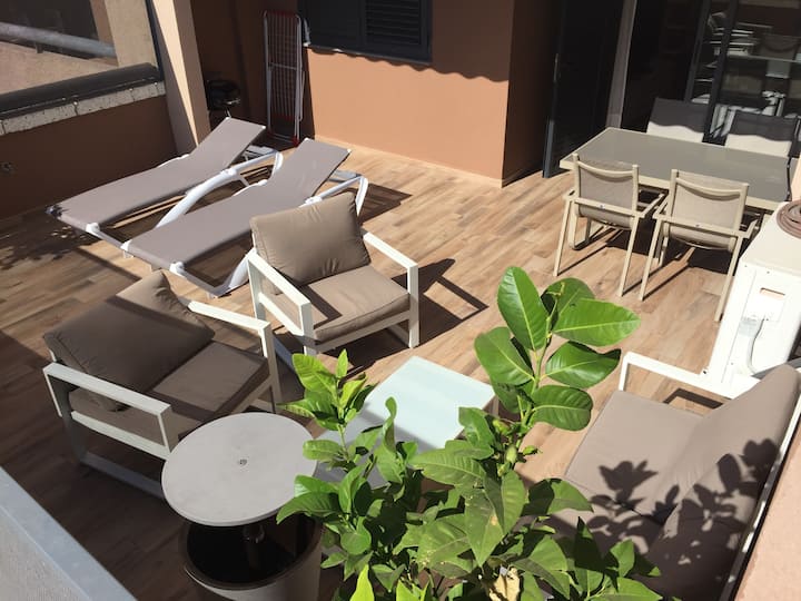 Appart 2 Ch, 3 Piscines, Grande Terrasse, Vue Mer - Adeje
