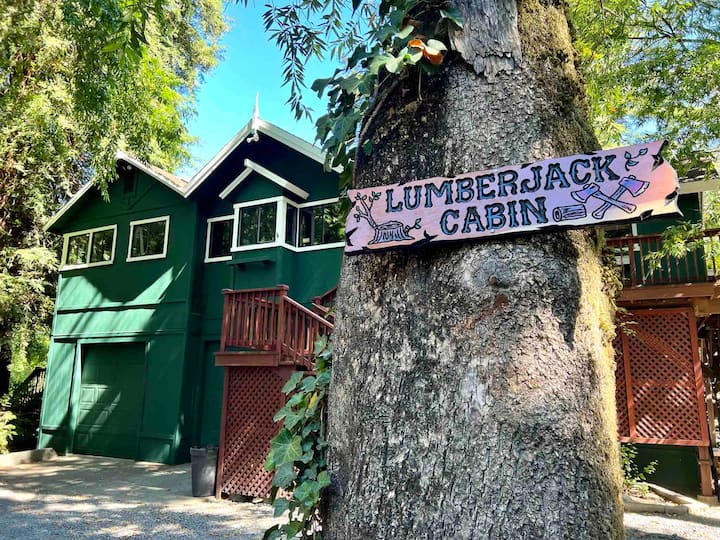 Lumberjack Cabin @River Bend Resort - Sebastopol, CA