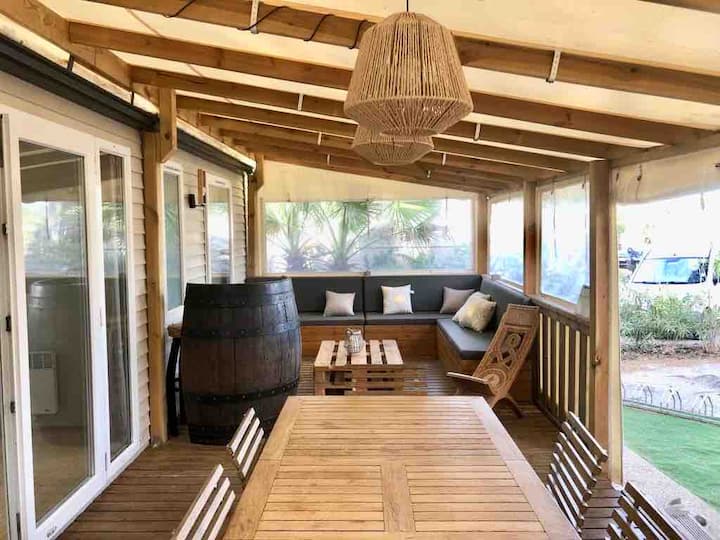 Mobilhome 3 Chambres - Plage de Pampelonne