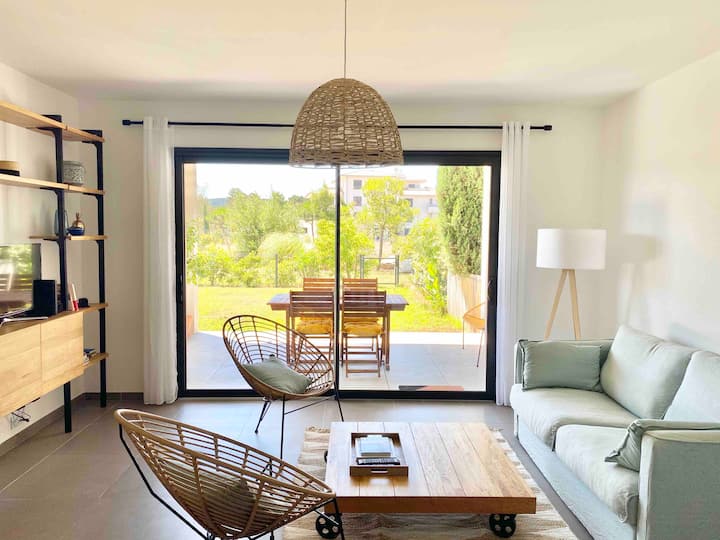 Cosy Avec Jardin Privé, Clim Et Piscine - Porto-Vecchio