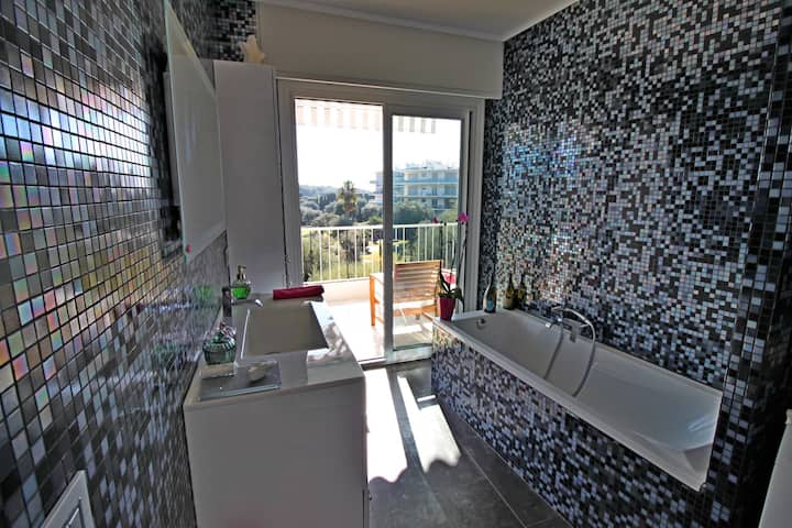 Appartement, Résidence Standing, Piscine & Tennis - Menton
