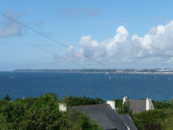 T2 ( 2 Pers) Mer à 200 M (7 J Mini Sam/sam) - Plougastel-Daoulas