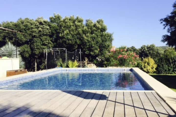 Villa 180 M2 Avec Piscine, Clim, Prox. Montpellier - Aniane
