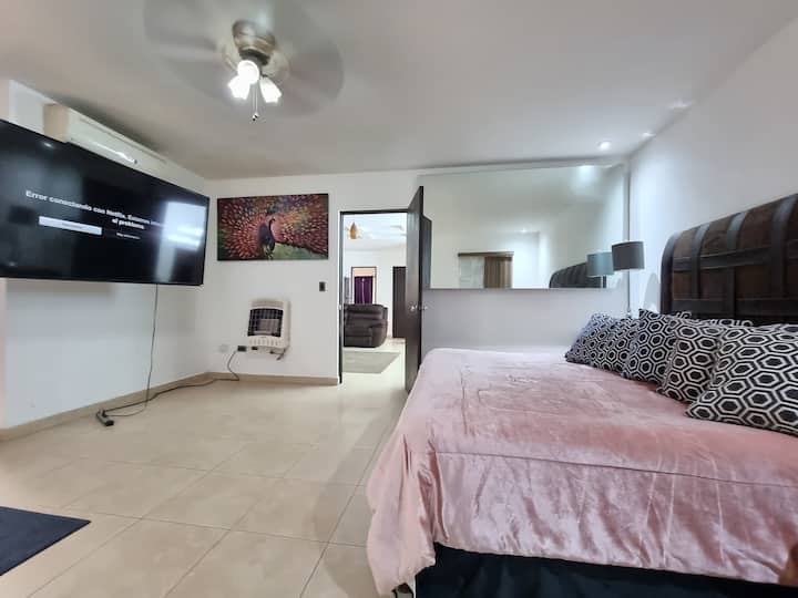 Ma Casa De Lujo 3 Habitaciones 5 Climas 4 Tv's - Monterrey