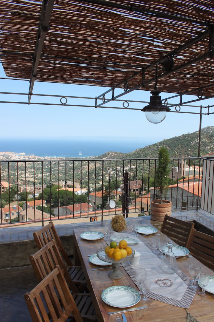 Maison Corse/ Vue Mer/ Piscine - Balagne