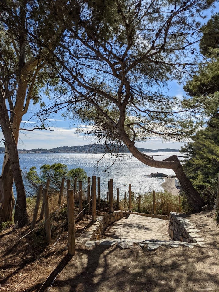 Villa Provençale 50 Mètres De La Plage Et Vue Mer - Toulon