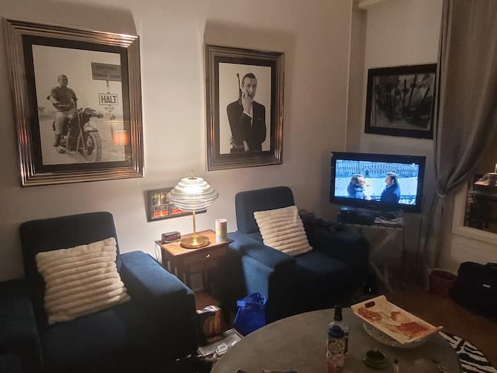 Appart Entier 45m Centre Art Déco Calme Climatisa - Villefranche-sur-Mer