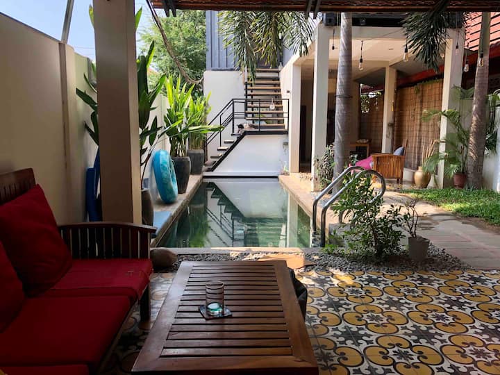 Luna House Container Flat, Private Swimming Pool - Kambodscha