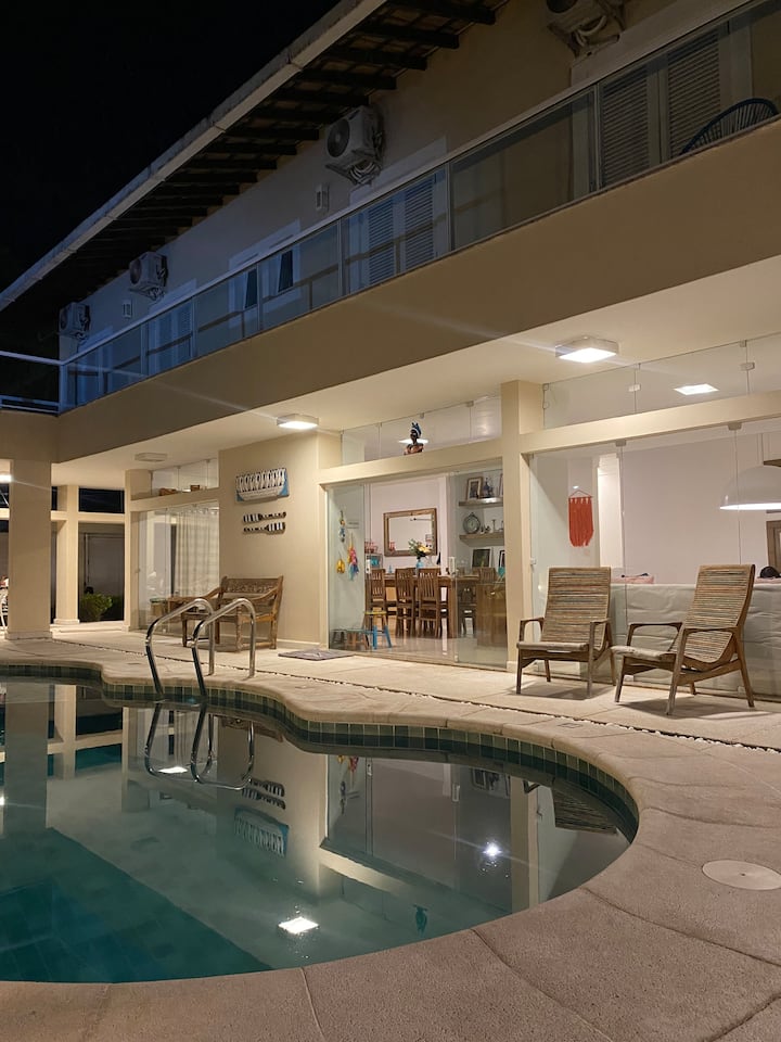 Casa Familiar E Aconchegante Na Enseada - Guarujá - Guarujá