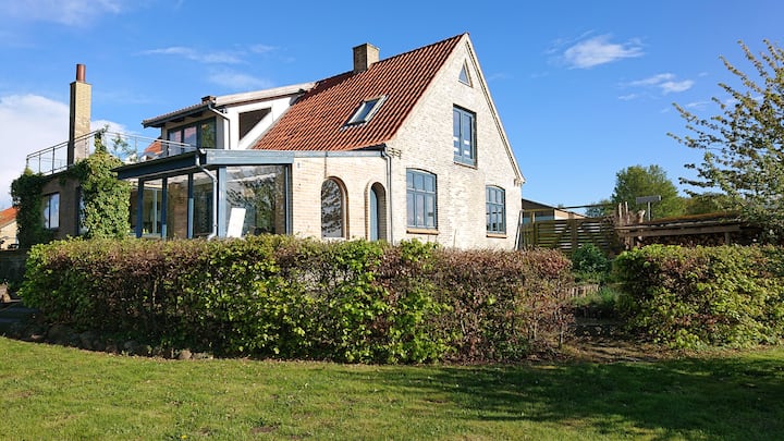 Charmerende Villa Med Udsigt Over Knebel Vig - Denmark