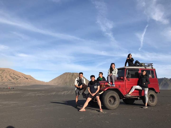 Bromo Ijen Tour,villa,for 6 People 3d/2n.90$/perso - 수라바야