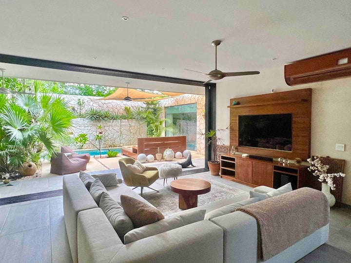 Amazing Luxury Villa With Pool & Rofftop In Tulum - Tulum