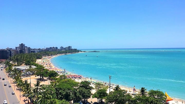 Beach Front Apartment Paradise - Maceió