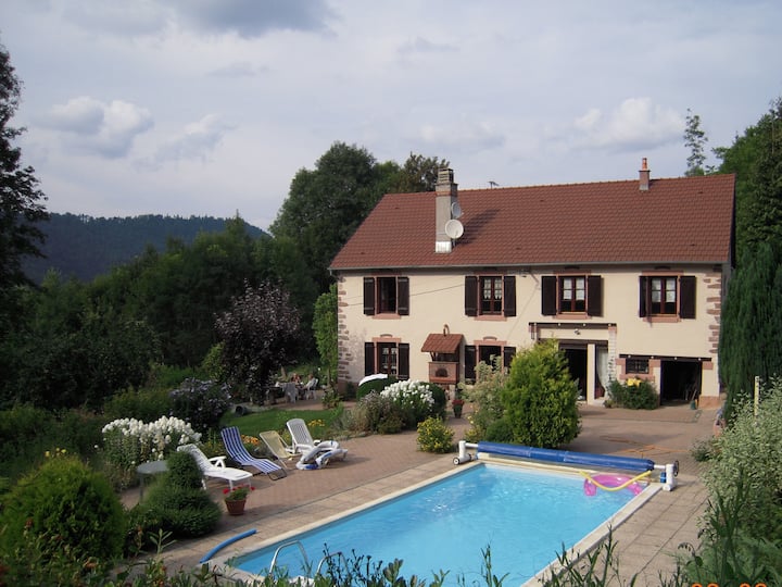 Au Coeur Desvosges  Ferme  Piscine Privee Chauffée - Lac de Pierre-Percée