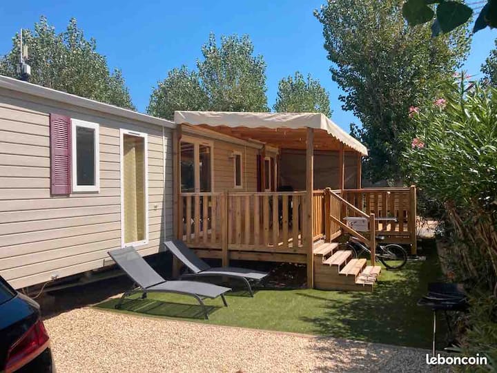 Luxueux Mobil Home, Camping 4*, 3 Chambres, 2 Sdb - Valras-Plage