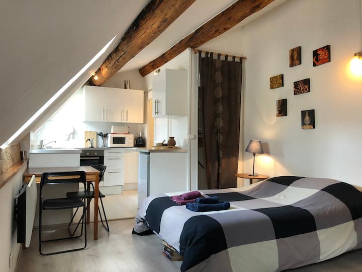 Central Studio At 5 Min From The Old Port - ibis Marseille Centre Gare Saint Charles