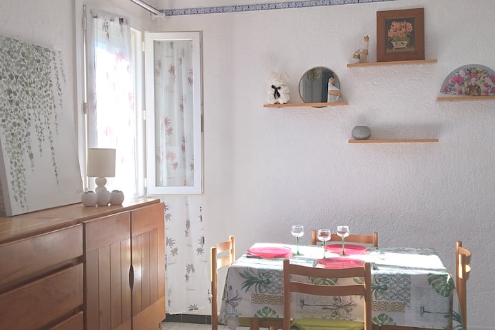 Canet Cosy Clim, 60%
Au Mois,parking,wifi Balcon - Canet-en-Roussillon